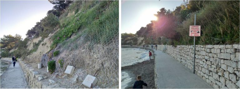 Cliff stabilization and strengthening - AdriAdapt