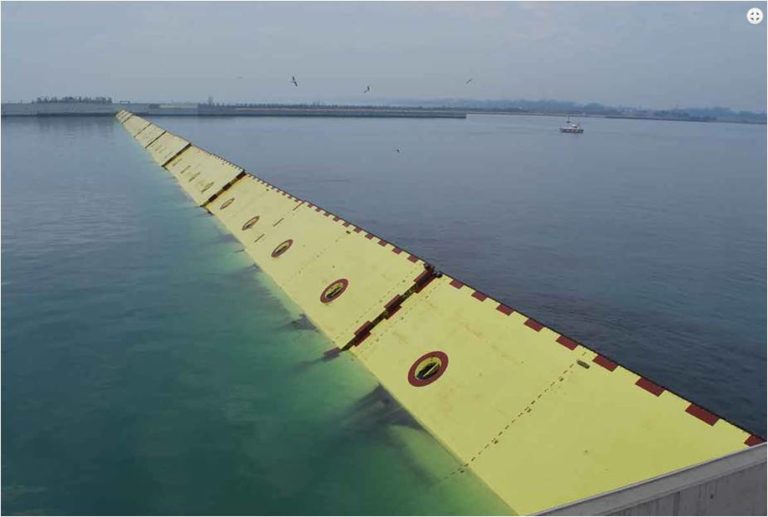 Storm surge gates / flood barriers - AdriAdapt